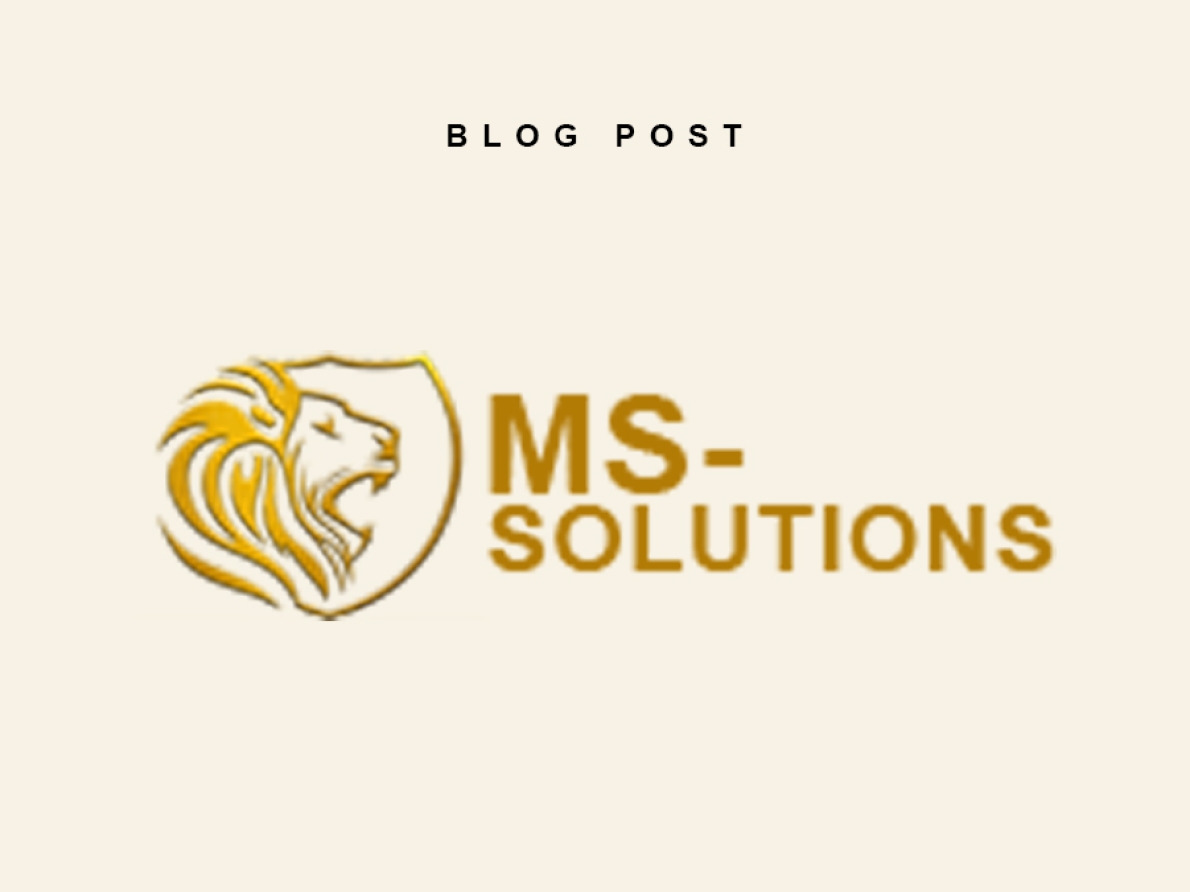 MS Solutions Home - MS Solutions